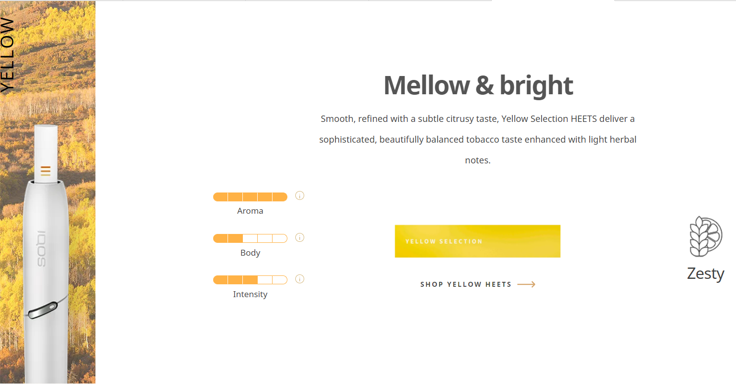 YELLOW SELECTION - VAPENOTBURN